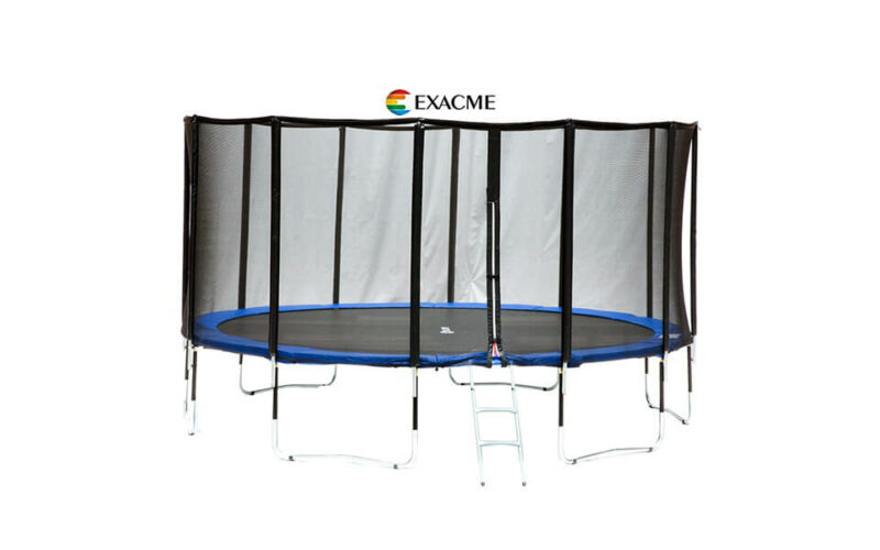 ExacMe 15 ft Trampoline - T Series Combo Set - ProTrampolines
