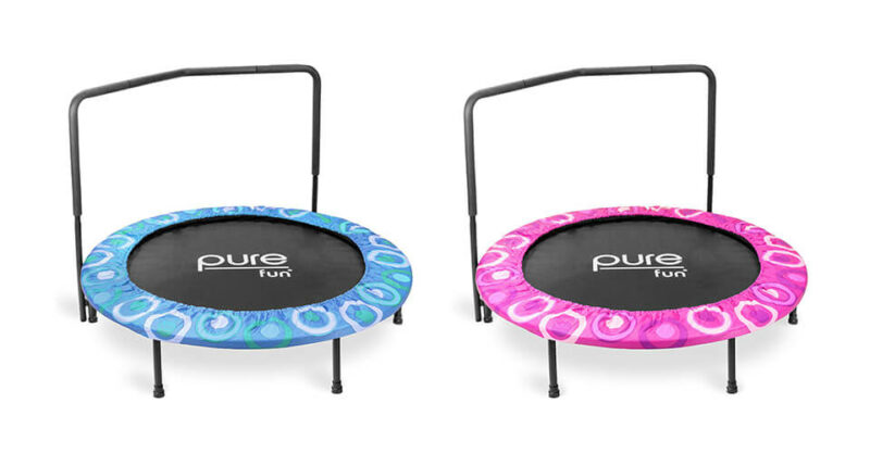 Pure Fun Super Jumper Kids Mini Trampoline - ProTrampolines