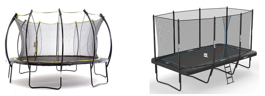 Rectangle vs Round Trampolines - The Duel - ProTrampolines