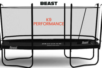 Beast K9 10x17ft Rectangle Trampoline with Enclosure - ProTrampolines